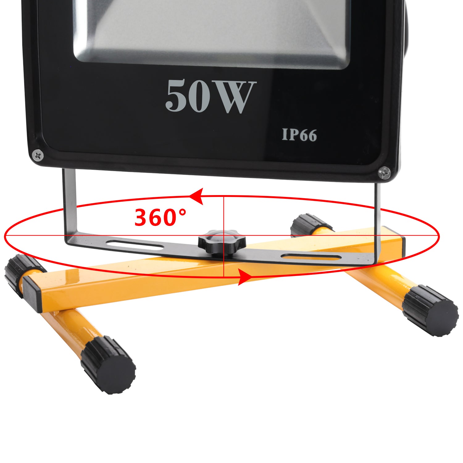 Online-Shop von Hengda 2x 50W LED Kaltweiß Gelb Akku Strahler Mit ...