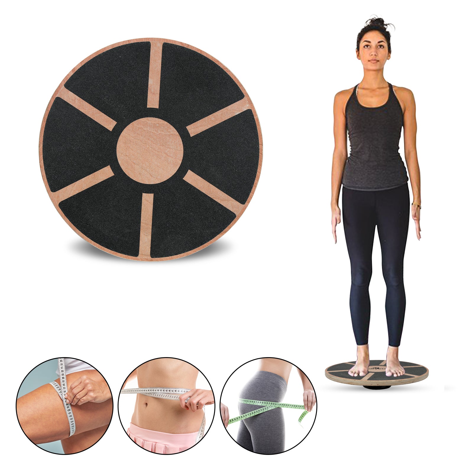 Hengda Balance Board Gleichgewicht Gleichgewichtstrainer Therapiekreis ...