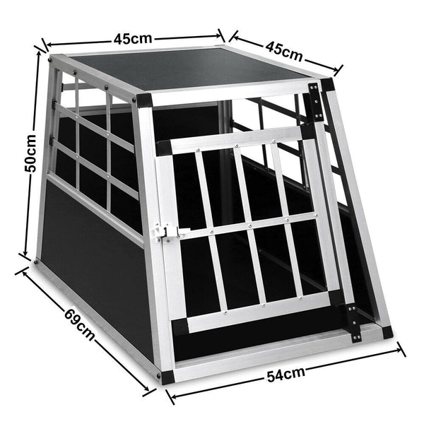 S/M/L/XL Hundetransportbox Hundebox Alu Transportbox Langlebig Kofferr ...